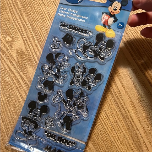Ek Success | Art | Mickey Mouse 2 Clear Stamps Set By Disney | Poshmark